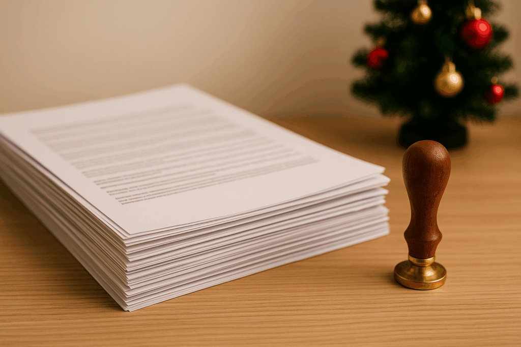 12 Documents of Christmas - Mobile Notary Public and Process Server ...